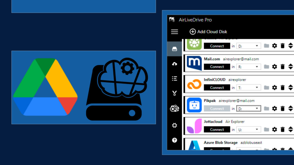 Air Live Drive 2.6.0, new version - Air Cloud Tools