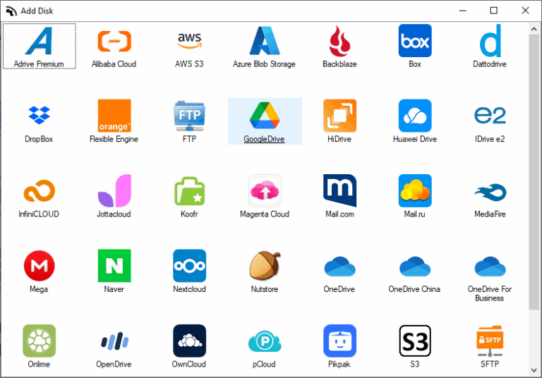 How to mount cloud drives as local disks with Air Live Drive - Air ...
